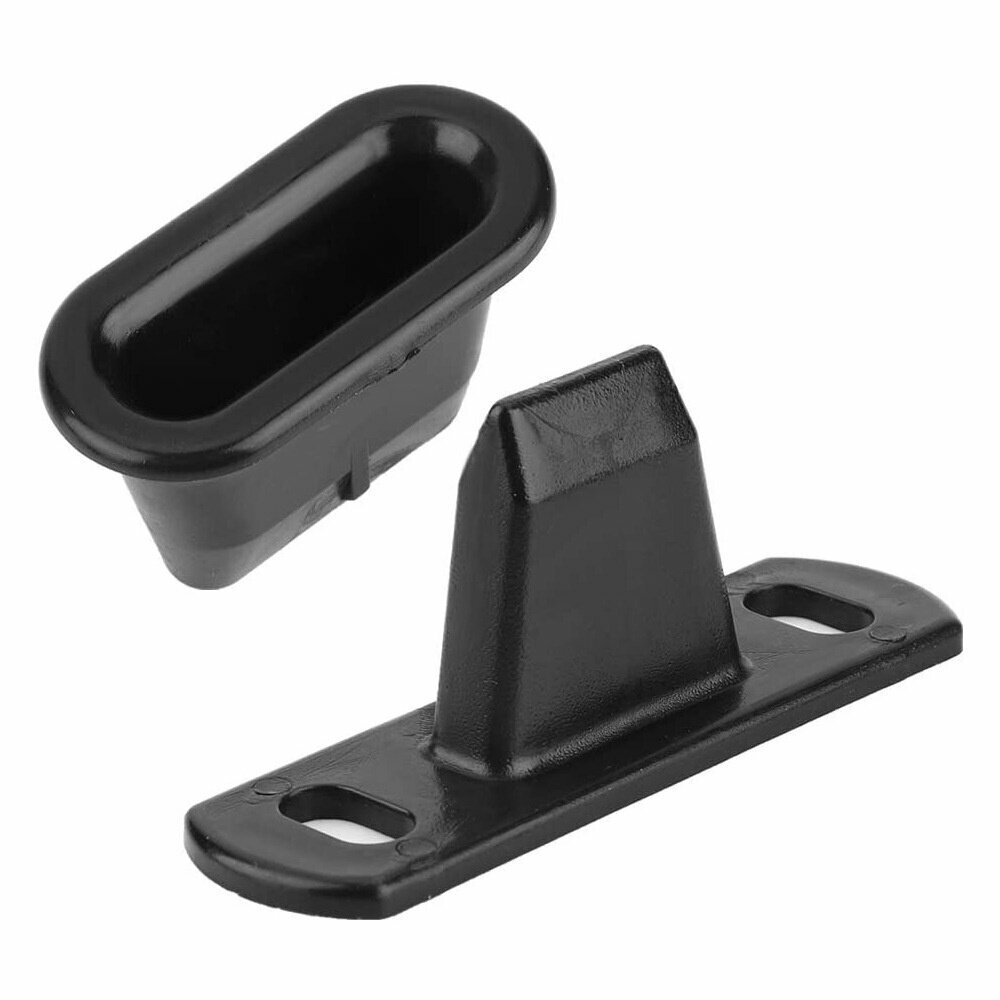 1 Комплект Локатора Боковой Раздвижной Двери Автомобиля Черного Цвета для Fiat SCUDO Peugeot 806 807 904637 904645 1487798080