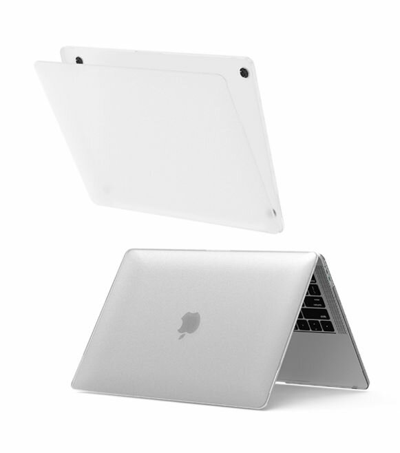 Чехол для ноутбука WiWU iShield Ultra Thin Hard Shell Case для Macbook Pro 14.2 (2021-2023) - White frosted