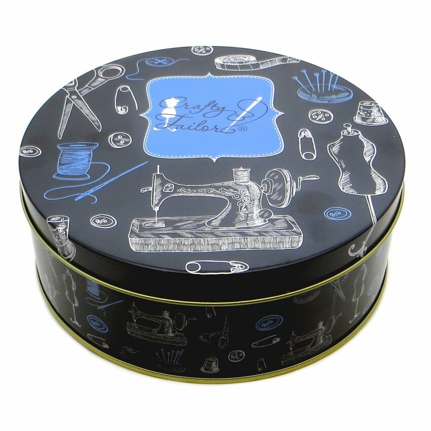 Набор швейный Crafty Tailor в жестяной коробке, 40 предметов