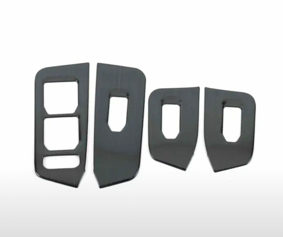 Накладки на подлокотники Jetour Traveller T2 / Джетур Тревелер T2 2023-2025 г. в black