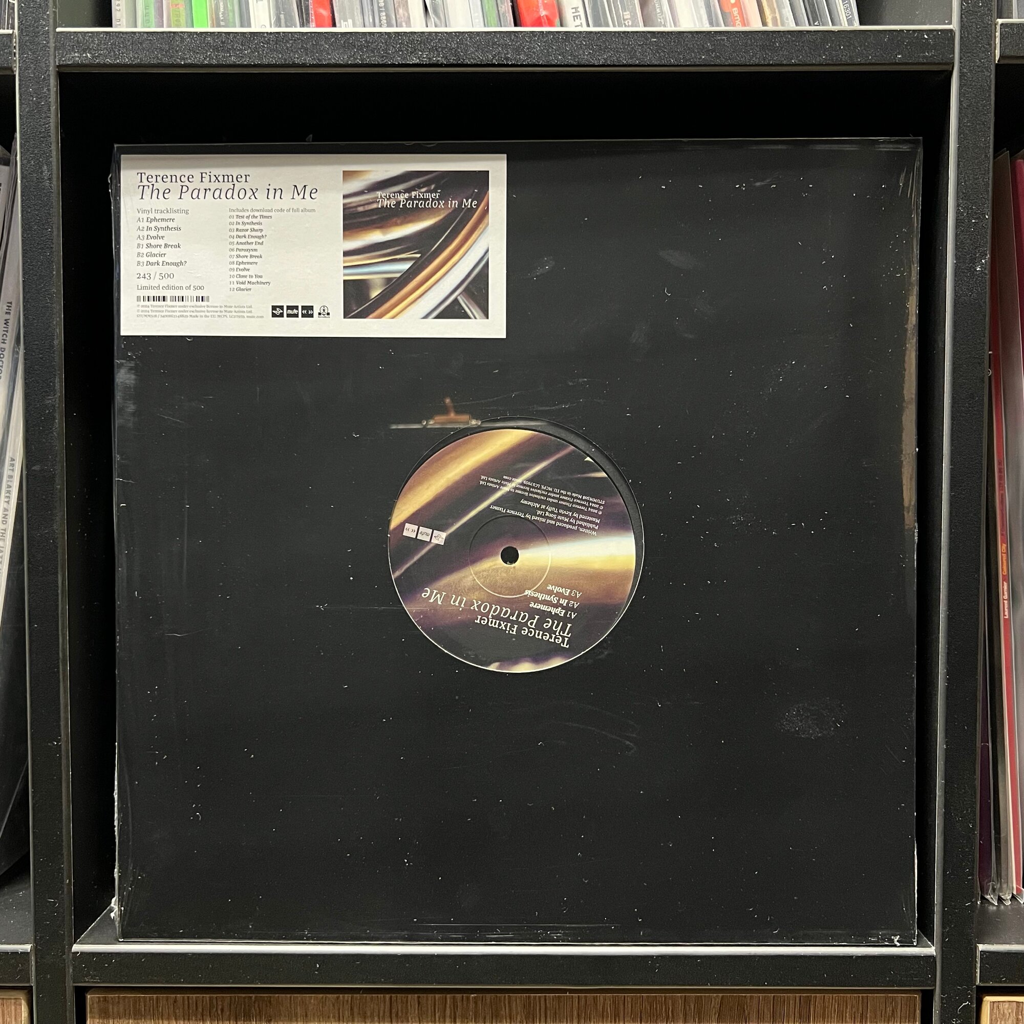 Виниловая пластинка Terence FIXMER - The Paradox In Me (still sealed, limited numbered 12" + MP3 download code) LP Винил
