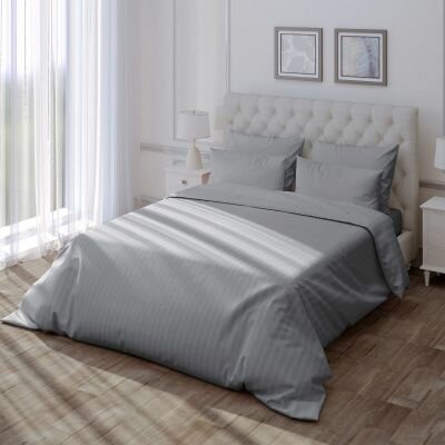 Ткань для рукоделия и шитья сатин - страйп хлопок для пошива постельного белья, одежды , хлопок -100%