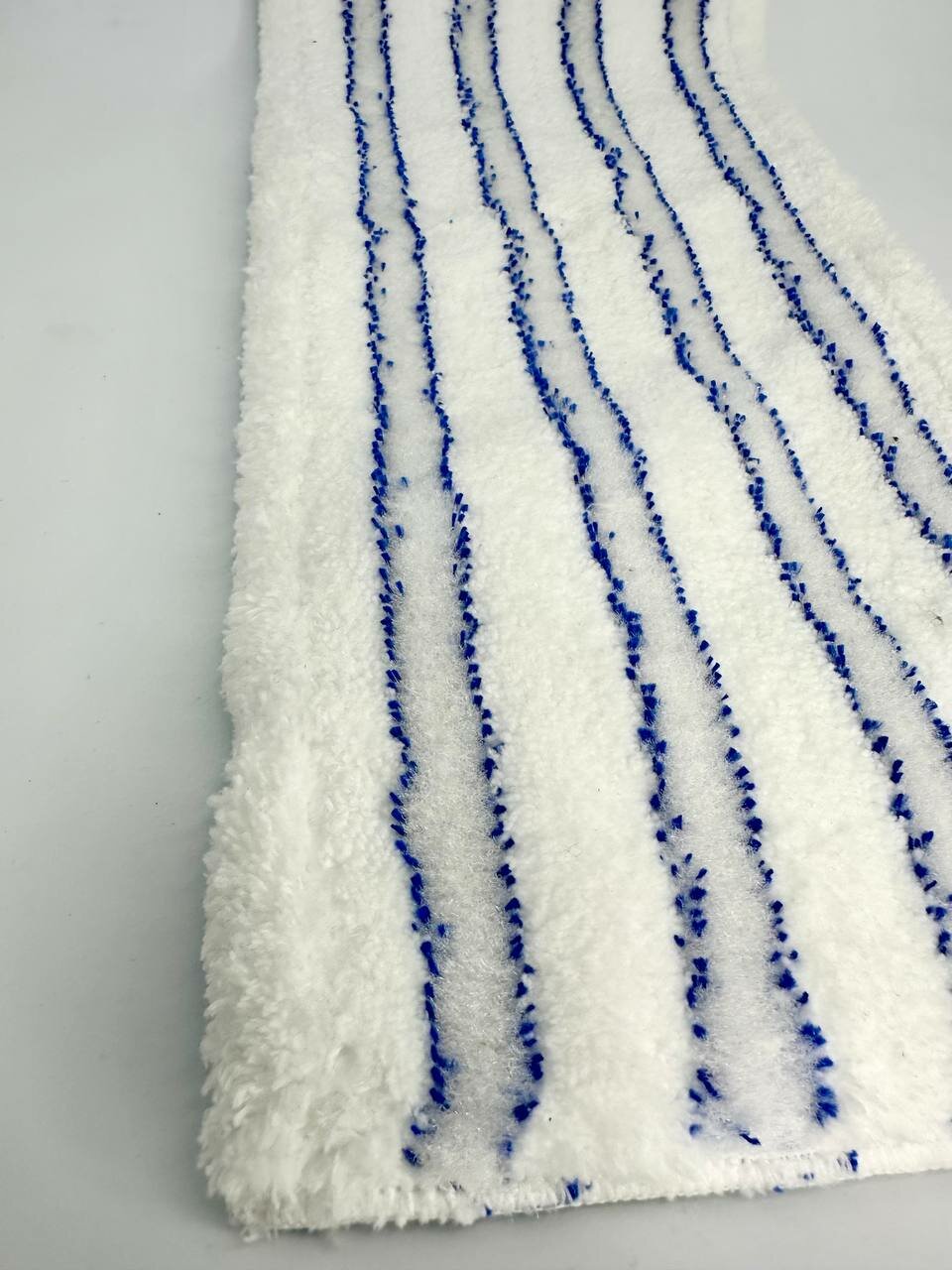 Моп с полосами скольжения (микрофибра), карман, язык, 40*11 см, арт. NMMA-40-RS