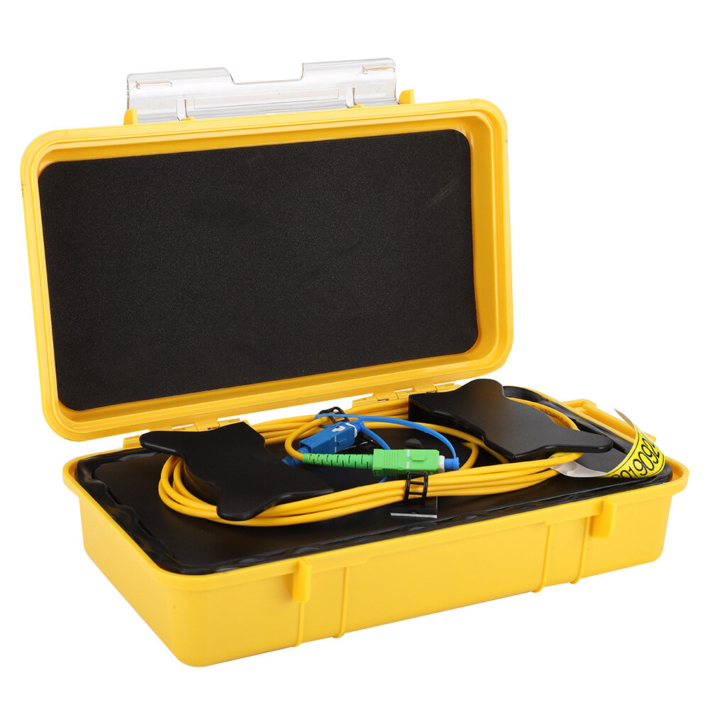 Волоконно-оптический рефлектометр пусковой кабельной коробки Устранитель мертвых зон Волоконно-оптическое кольцо Sc UPC-Sc APC SM 1 км