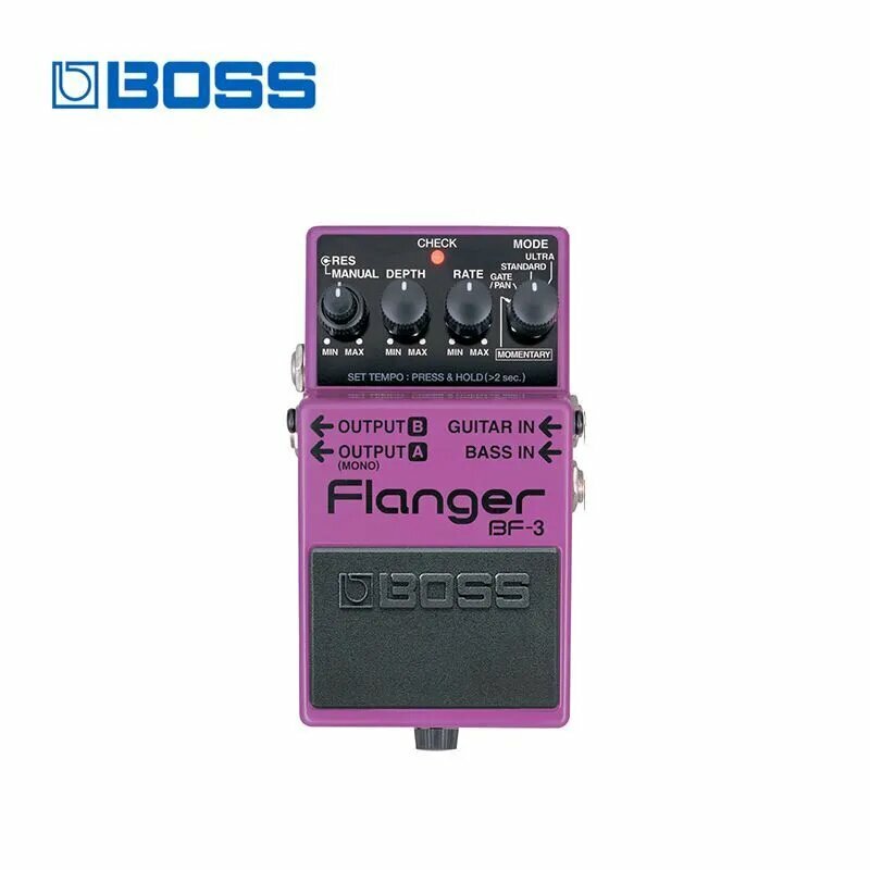KNOW EASY-BOSS BF-3 Электрическая бас-гитара Flanger Педаль эффектов Электрическая бас-гитара