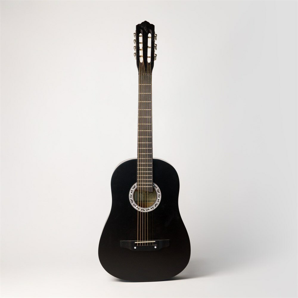 Аккорд ACD-39A-73-BK Акустическая гитара, 7-струнная, черная
