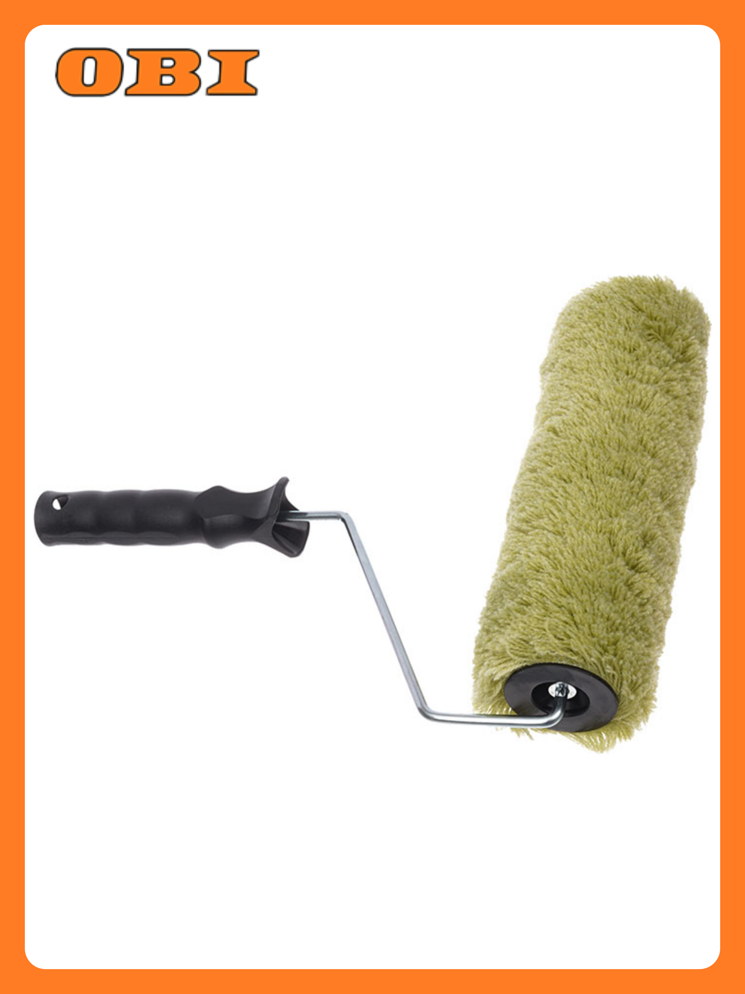 Валик в сборе KORVUS меховой полиакрил 18/48/230мм, под ручку 6мм