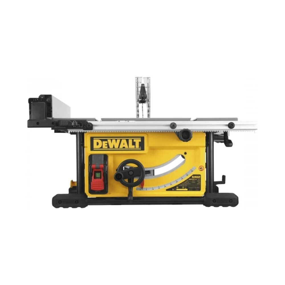 Настольная пила DEWALT DWE7492-QS, сталь, с заготовками шириной до 825, профессиональный класс, зубчатая передача — фото 1