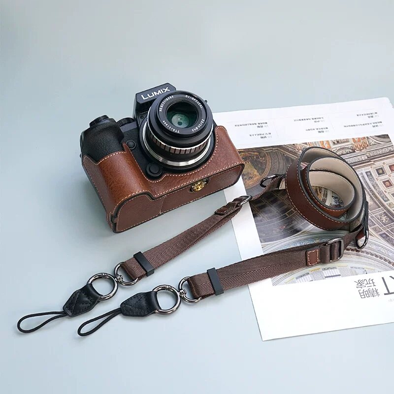 Naiying подходит для Panasonic base S5/S52 ретро сумка для камеры s5 защитный чехол S5M2 защитный чехол плечевой ремень