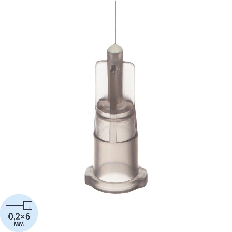 Игла инъекционная (для мезотерапии) 33G (0,2x6мм) Paramed 100 шт/уп