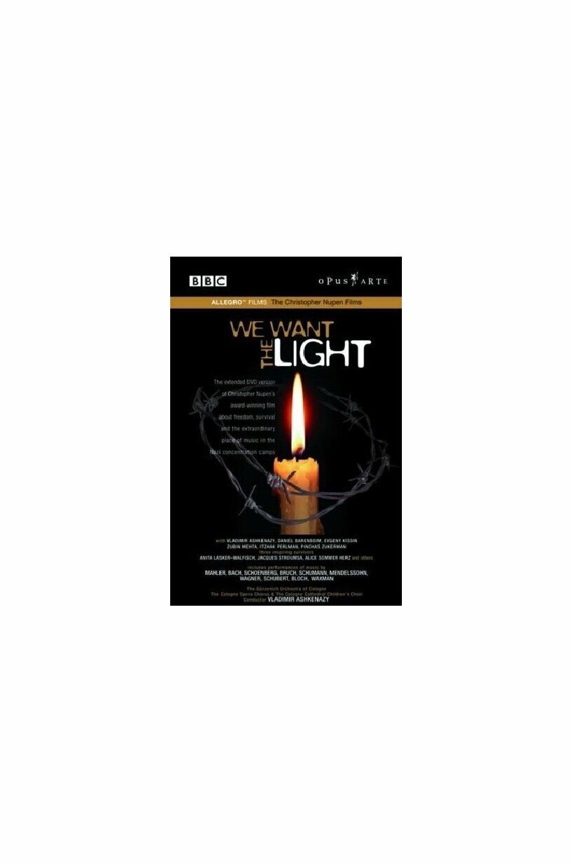 We Want the Light (DVD). 2 DVD Video