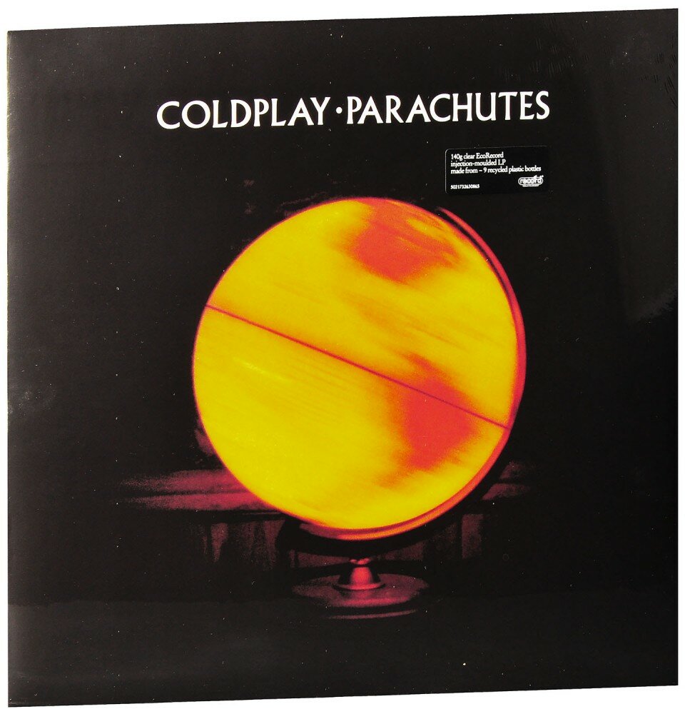 Виниловая пластинка Coldplay. Parachutes (LP, винил, прозрачный) (Картонный конверт)
