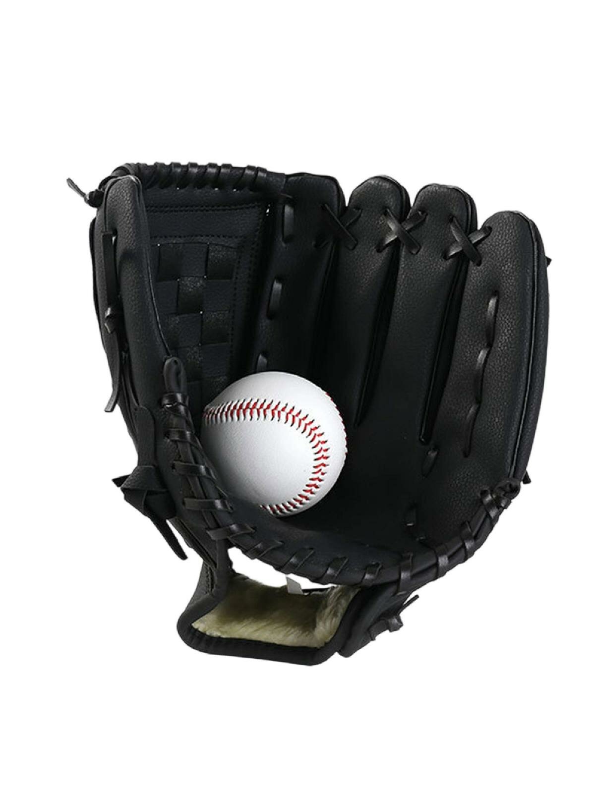 Левая Рука Бейсбольная Перчатка Софтбол Практика Практика Оборудованием Несокрушимая