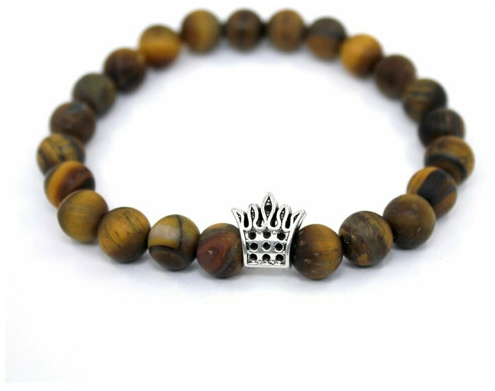 Браслет-нить, тигровый глаз