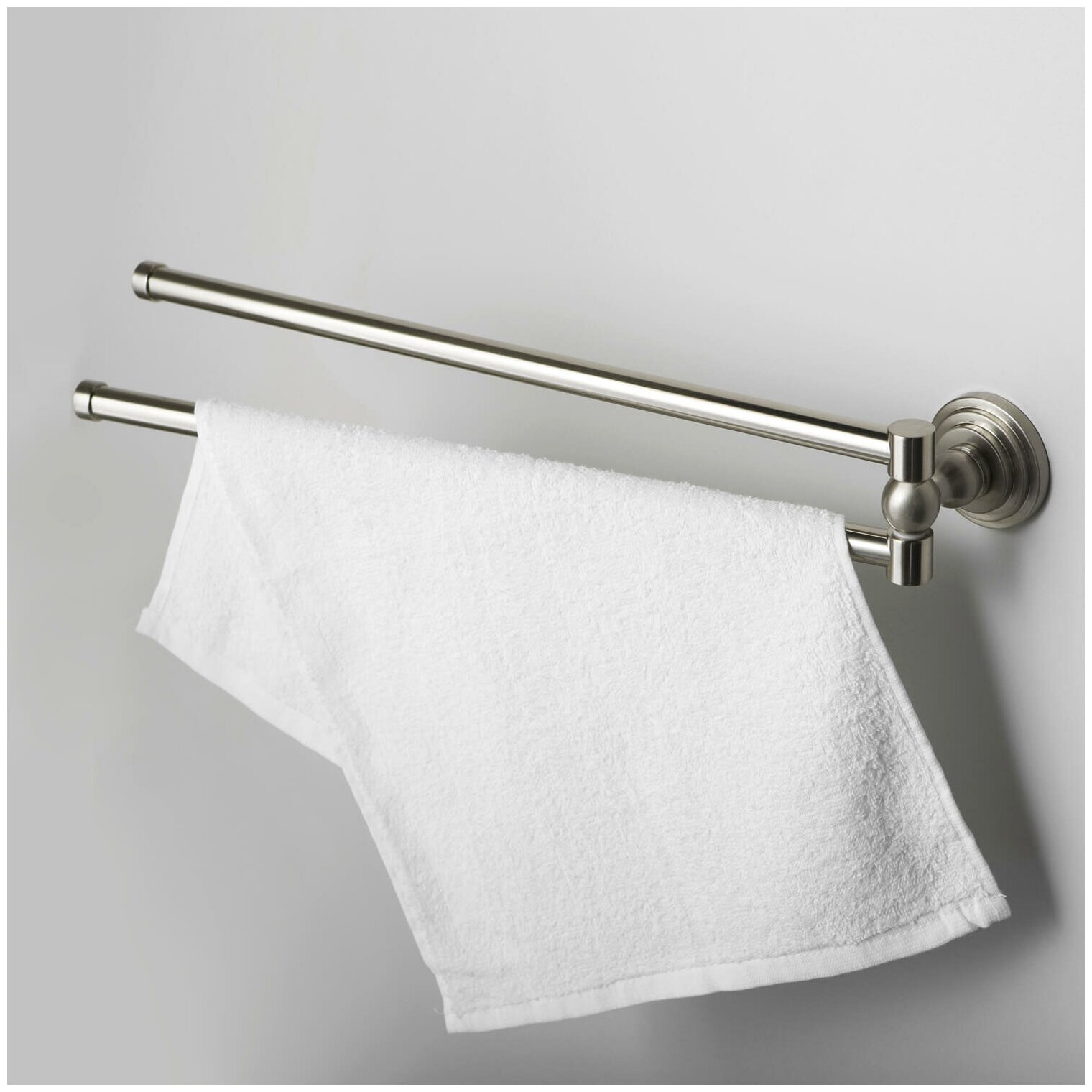 Держатель полотенец WasserKRAFT K-7031, двойной, поворотный, металл