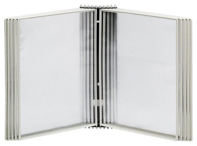 Демосистема настенная Promega office, 10 панелей, серый, пластик, 2 части