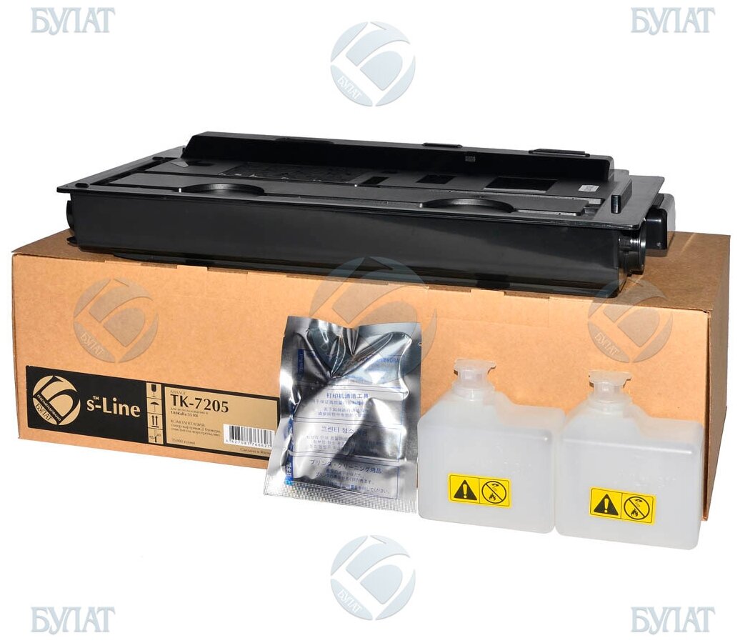 Тонер-картридж булат s-Line TK-7205 для Kyocera TASKalfa 3510i (Чёрный, 35000 стр.)