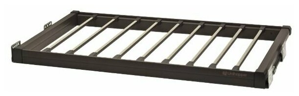 Выдвижная вешалка для брюк Unihopper в базу 900мм c доводчиком clip-on Moka