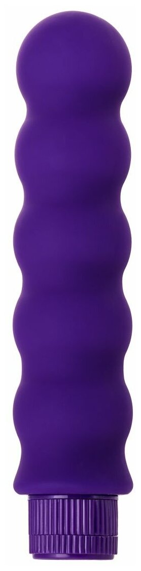 A-toys Фиолетовый фигурный вибратор - 17 см. Классические