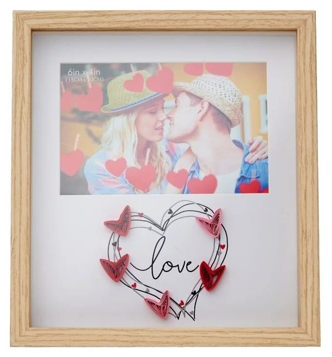 Фоторамка Fotografia FFL-874 10х15см, "love"