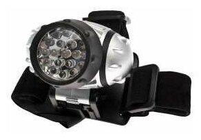 Фонарь H19LED 1W ХРЕ LED + 6 SMD LED 3хAAA (R03) налобный Космос KOC-H19-LED (3шт. в упак.)