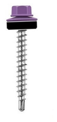 Саморез кровельный 4.8*50 RAL 4005. Количество: 150 шт. DAXMER