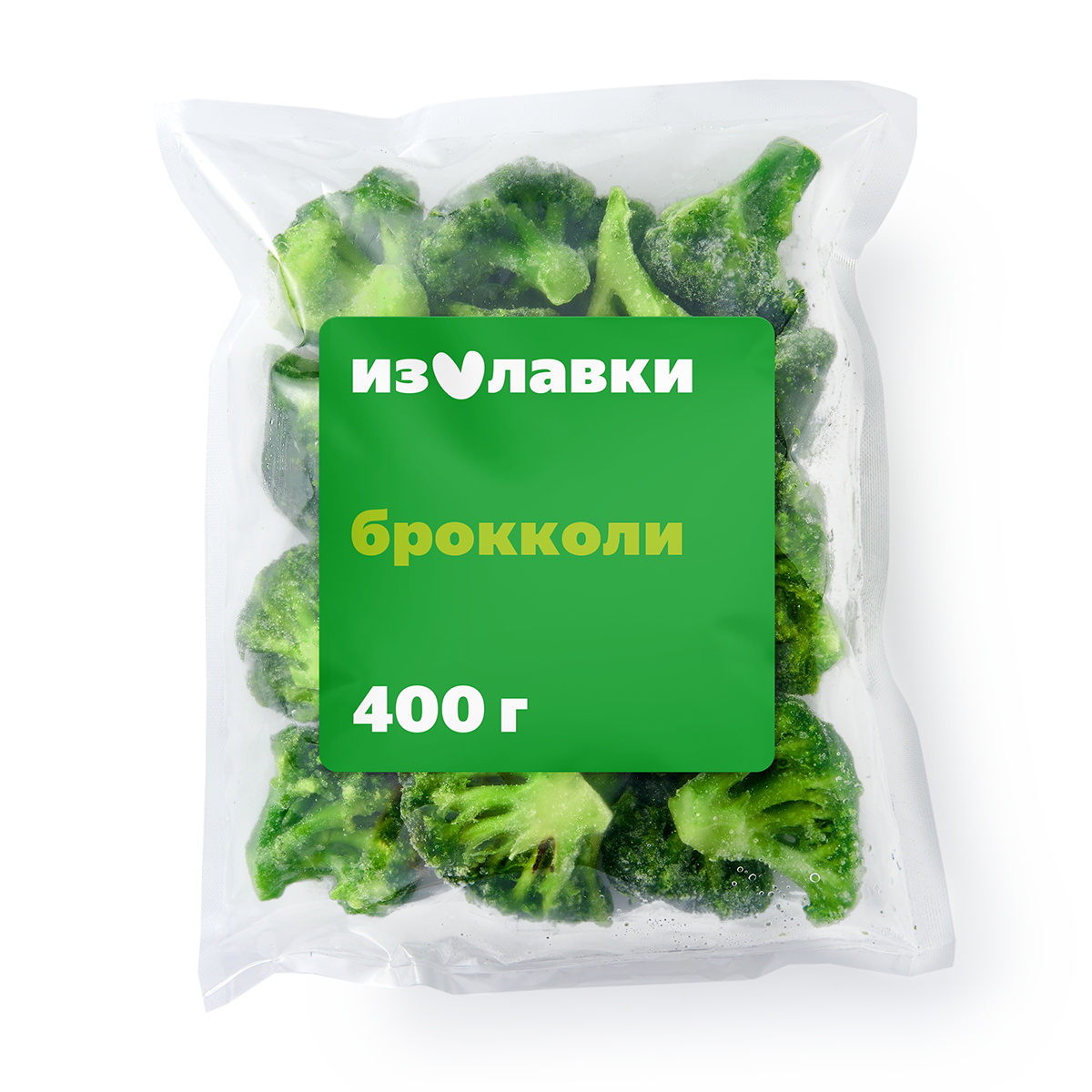 Брокколи «Из Лавки», шоковая заморозка, 400 граммов, 1 упаковка