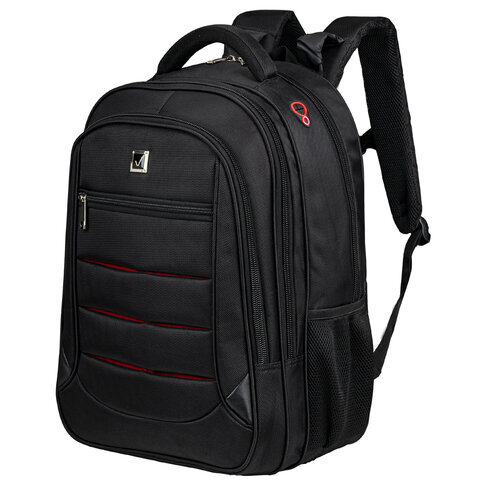 Рюкзак Brauberg 224454 Flagman 3 отделения черно-красный