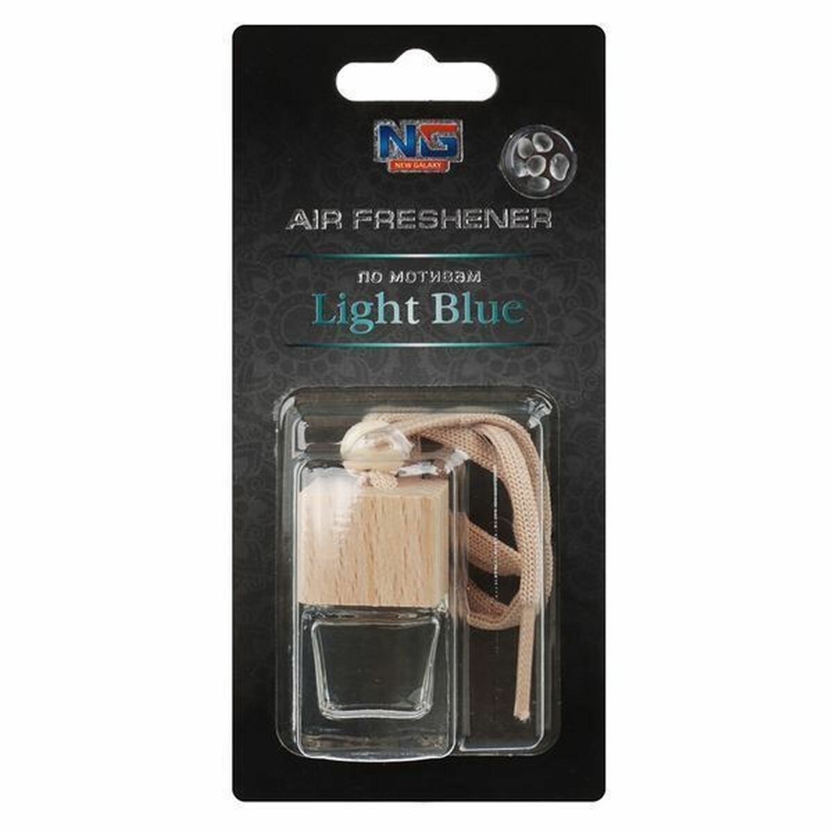 Ароматизатор подвесной Автопарфюм, по мотивам Light Blue, 5 мл (цена за 1 шт.)