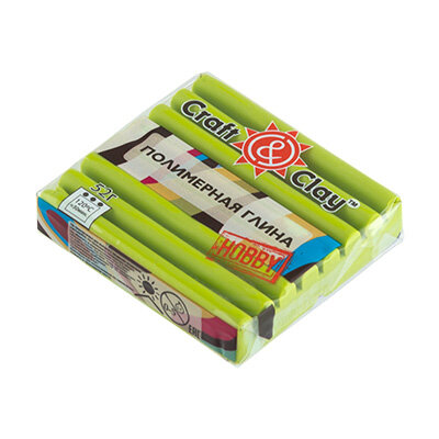 Полимерная глина "Craft&Clay" CCH 52 г 1044 шартрез