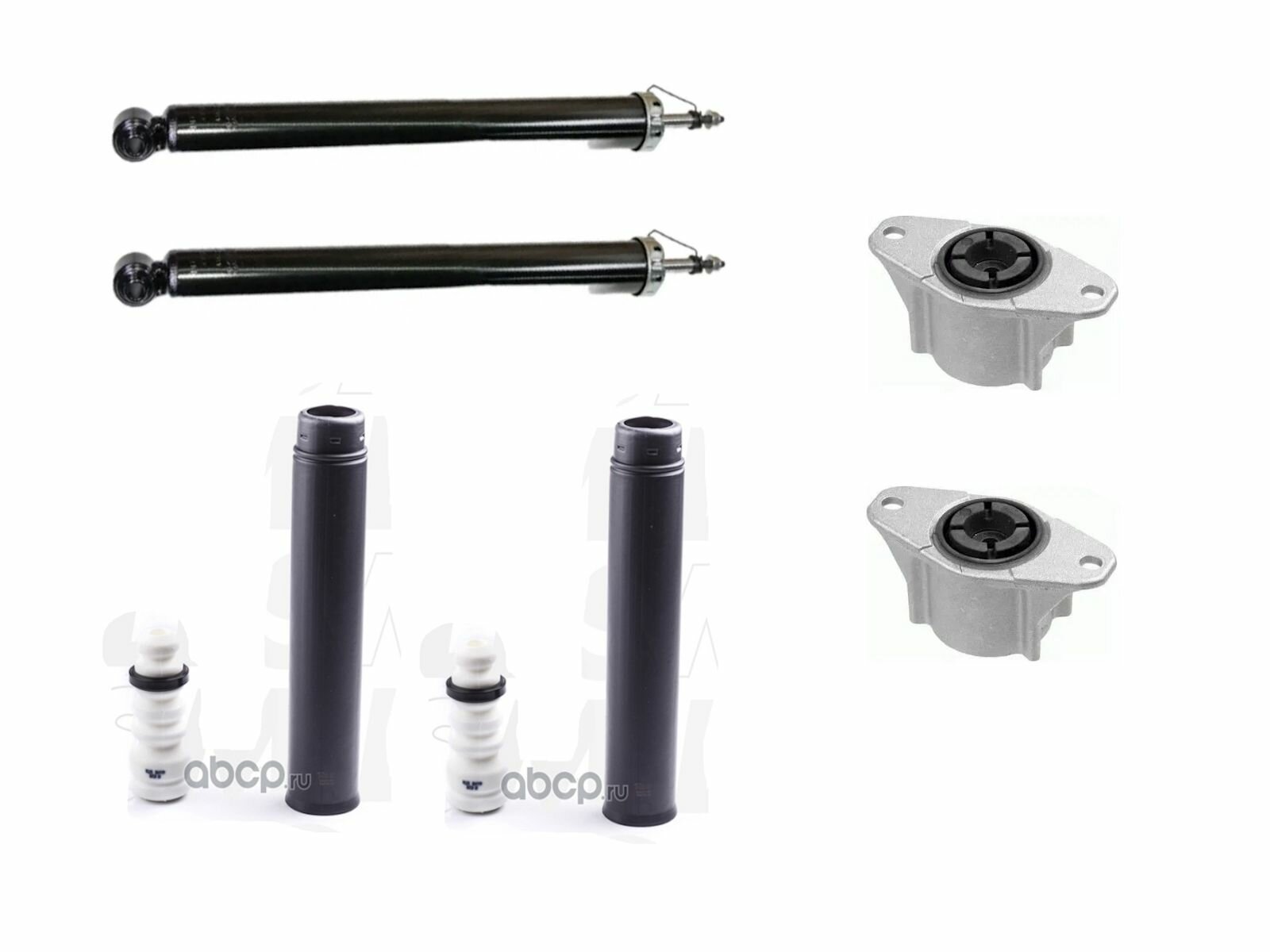 Задние амортизаторы Miles для Ford Focus 3 Форд Фокус 3