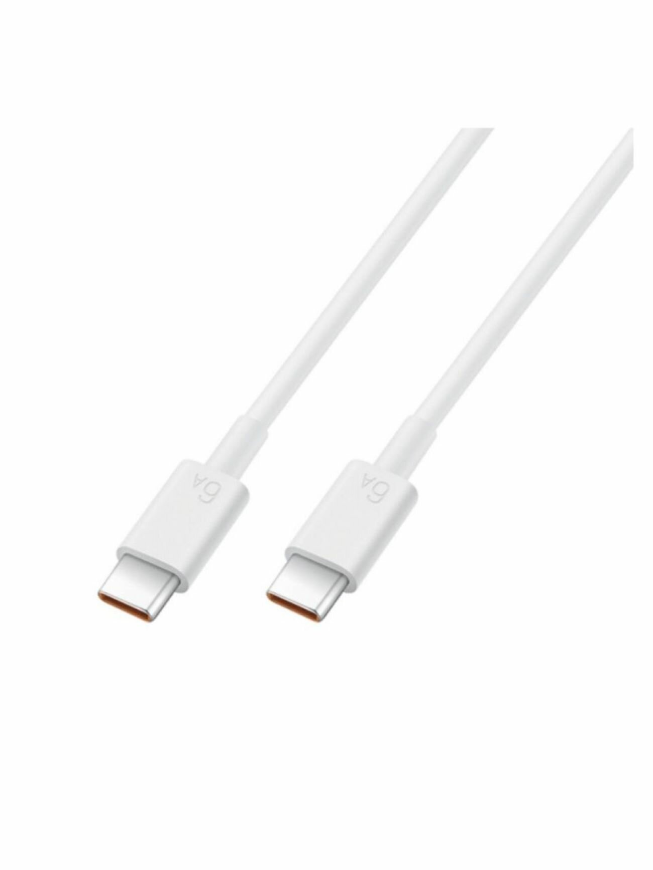 Кабель для передачи данных Huawei 6A USB Type-C на USB Type-C 1.8 м, белый