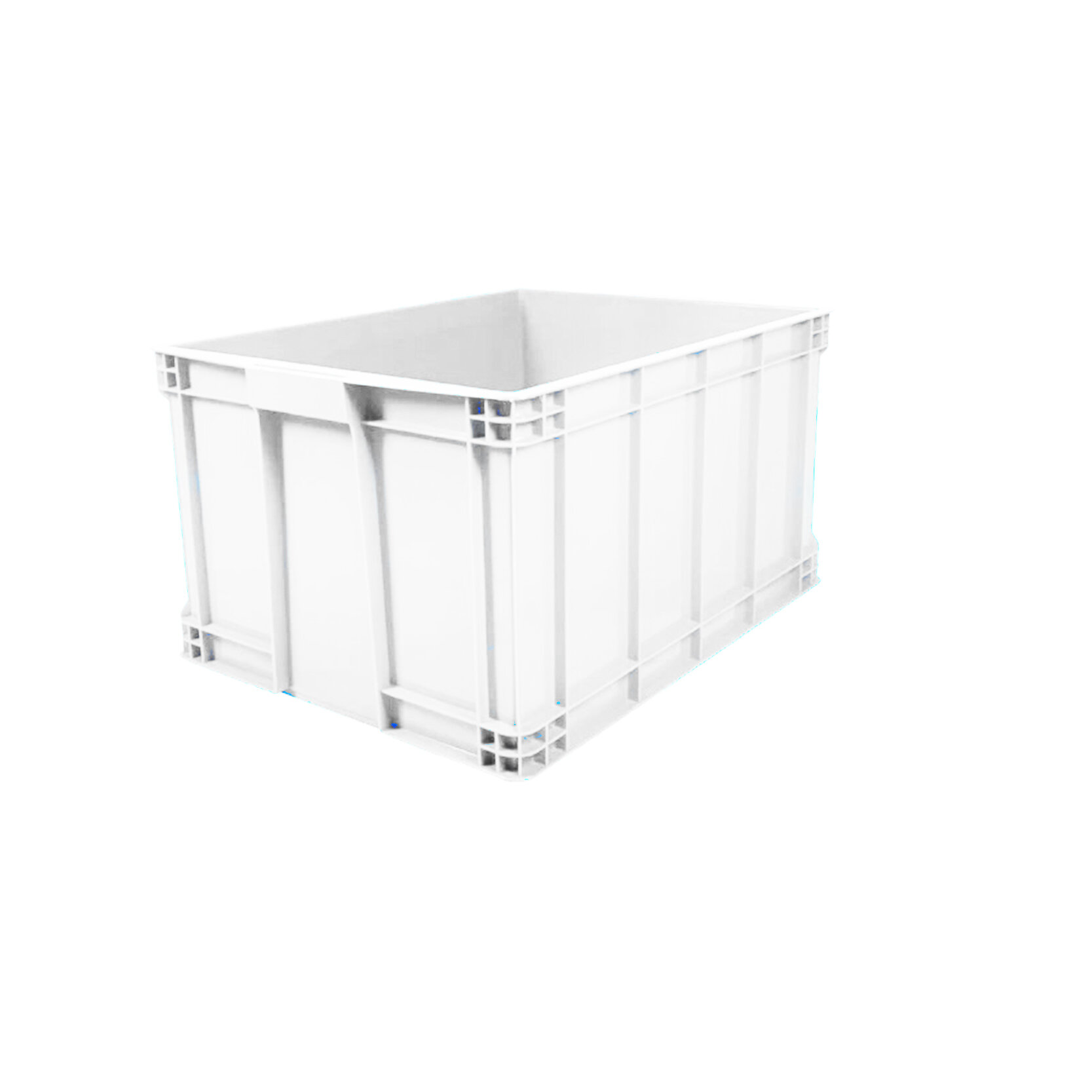 Логистический контейнер Jufuyuan, пластик, 74x56x40 мм, белый, без крышки