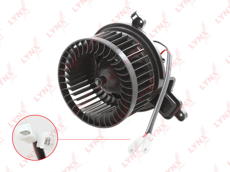 Вентилятор отопителя LYNXauto RF-1231. Для: Citroen, Ситроен, Berlingo(Берлинго)(MF) 96>, Peugeot, Пежо, Partner(Партнер) 96>. Количество лопастей - 3