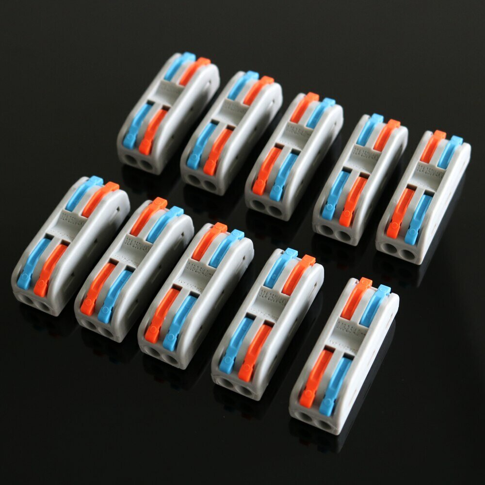 Клеммная колодка Быстрозажимная 222 1шт