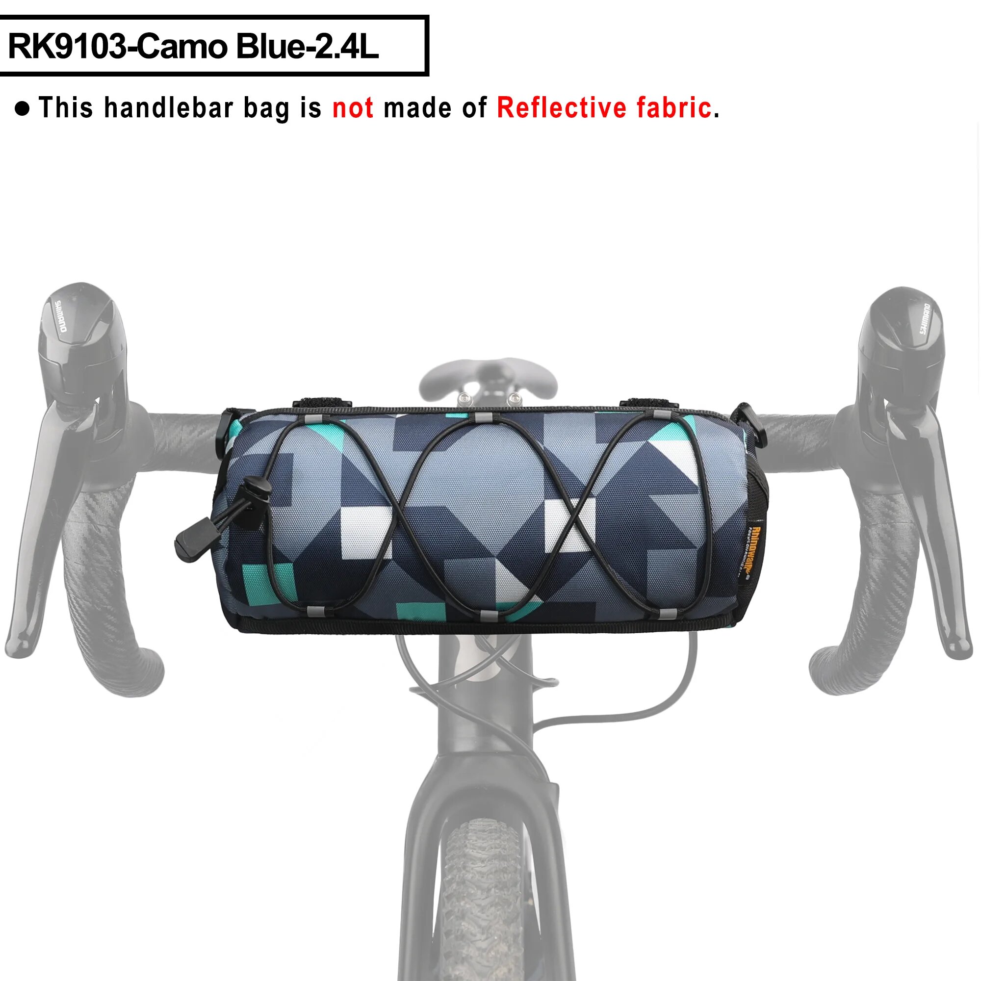 Велосумка Rhinowalk RK9103 Camo Blue 2.4л
