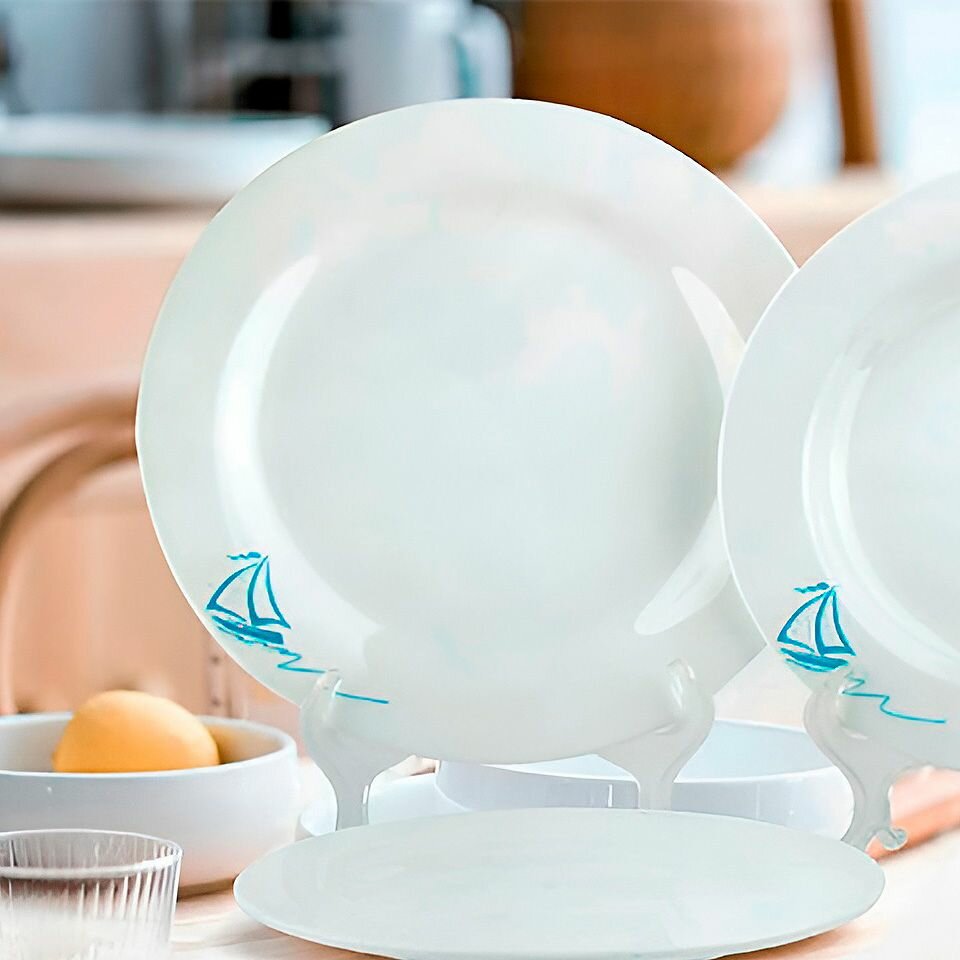 Набор тарелок Sail, 25 см, 6 шт (10269332)