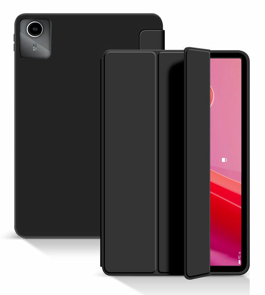 Чехол для планшета Lenovo Tab M11 (TB330), Xiaoxin Pad 2024 (TB331) 11 дюймов, из мягкого силикона, черный