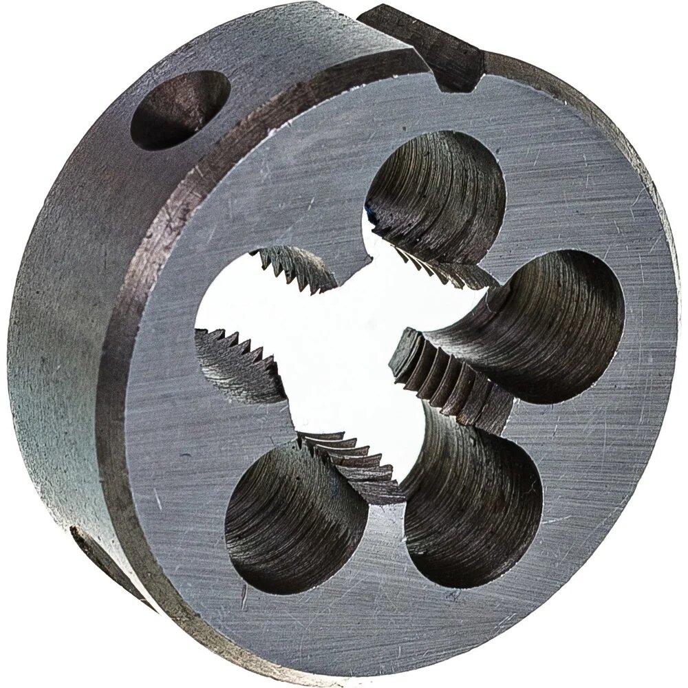 Плашка М14 х 1,5 мм СИБРТЕХ 77036, металл, с плашкодержателем