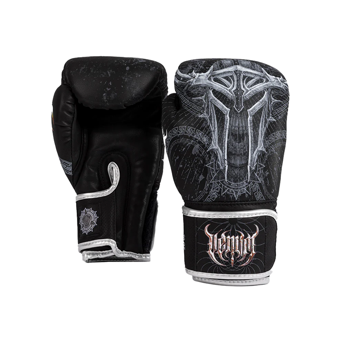 Боксерские перчатки Venum Gladiator 5.0 Black (14 унций)