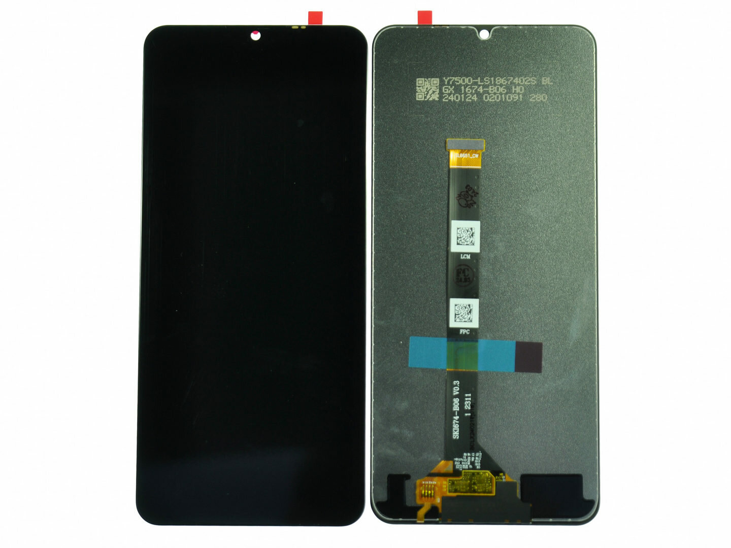 Дисплей (LCD) для Realme C51/C53 (RMX3760/RMX3830)/Realme Note 50 (RMX3834)+Touchscreen black