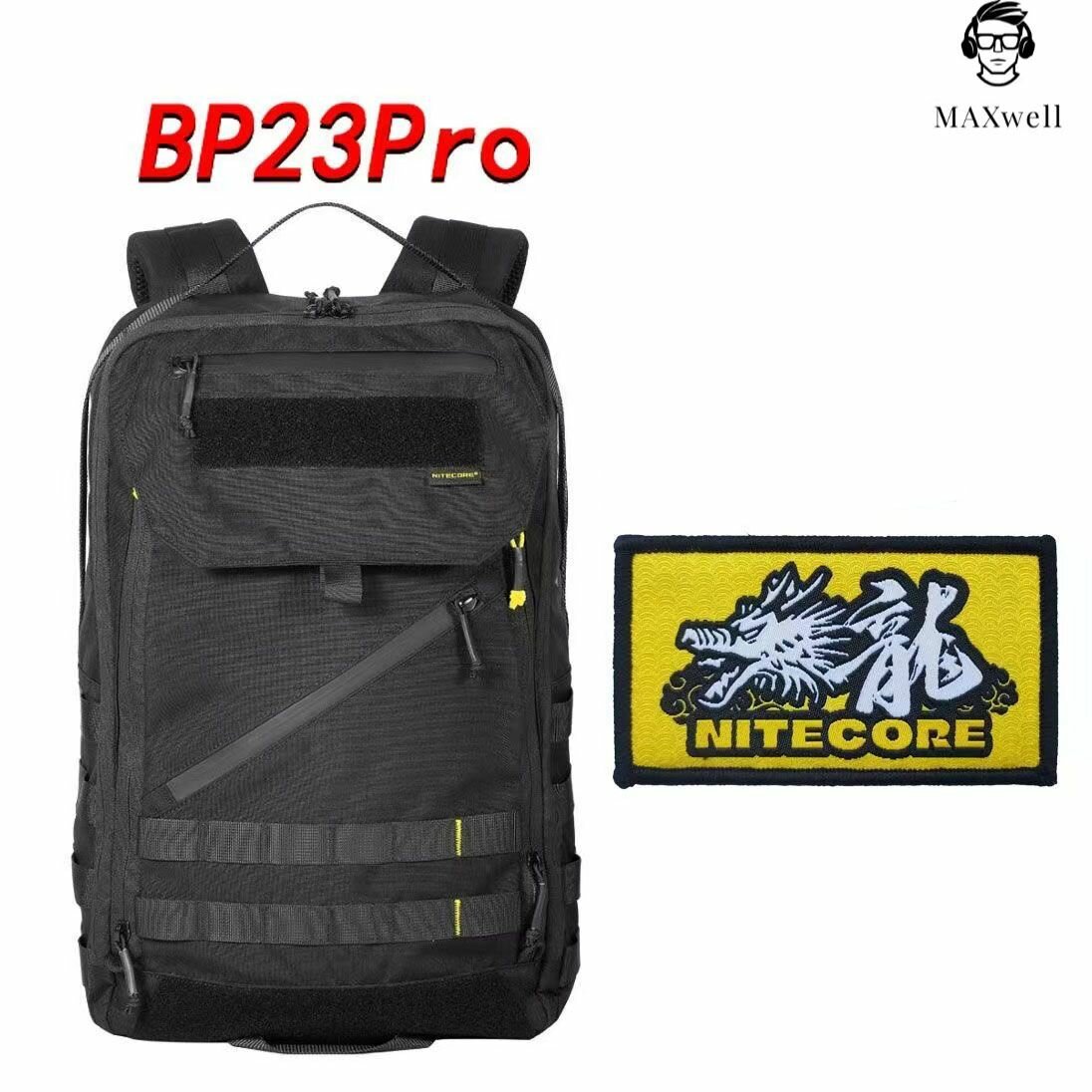 Рюкзак NITECORE BP23 Pro, городской, спортивный,23 л