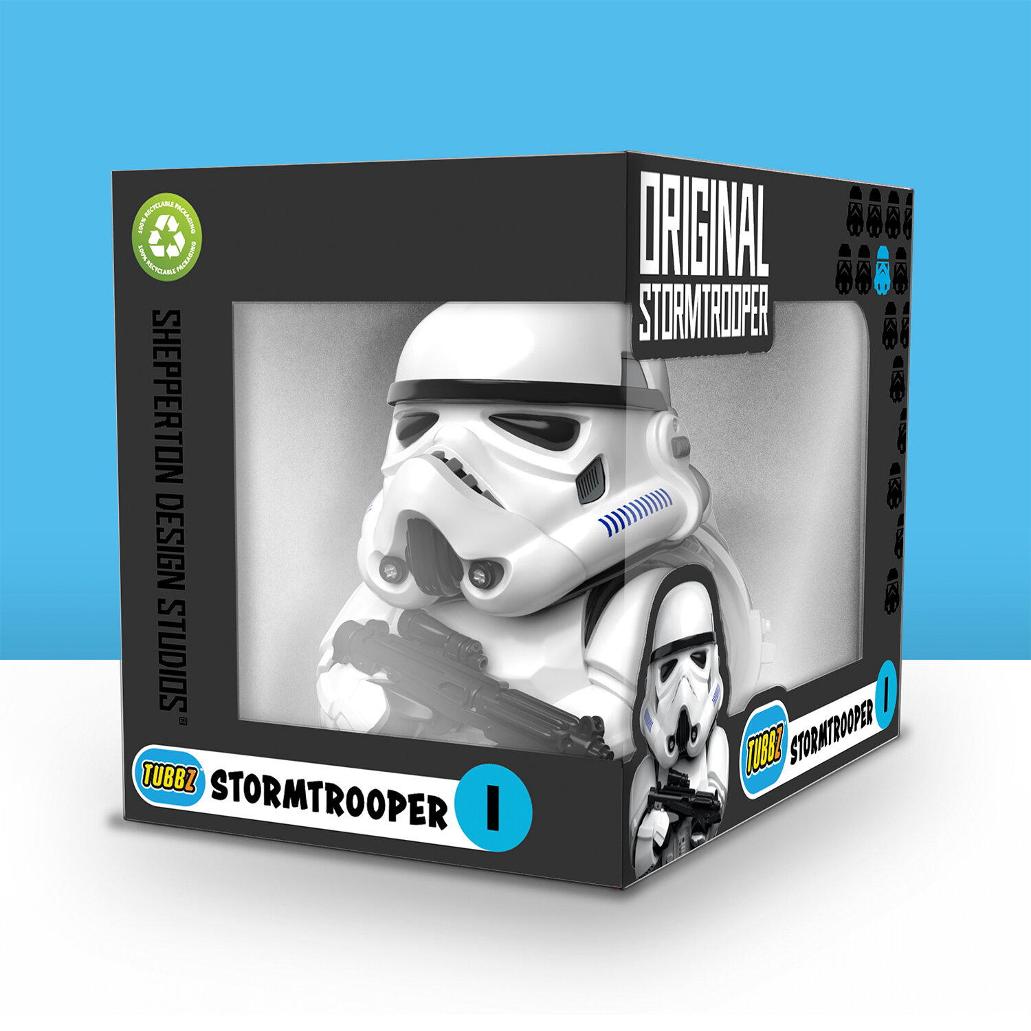 Фигурка-утка Tubbz Звёздные войны Штурмовик (Stormtrooper) (Коробка)