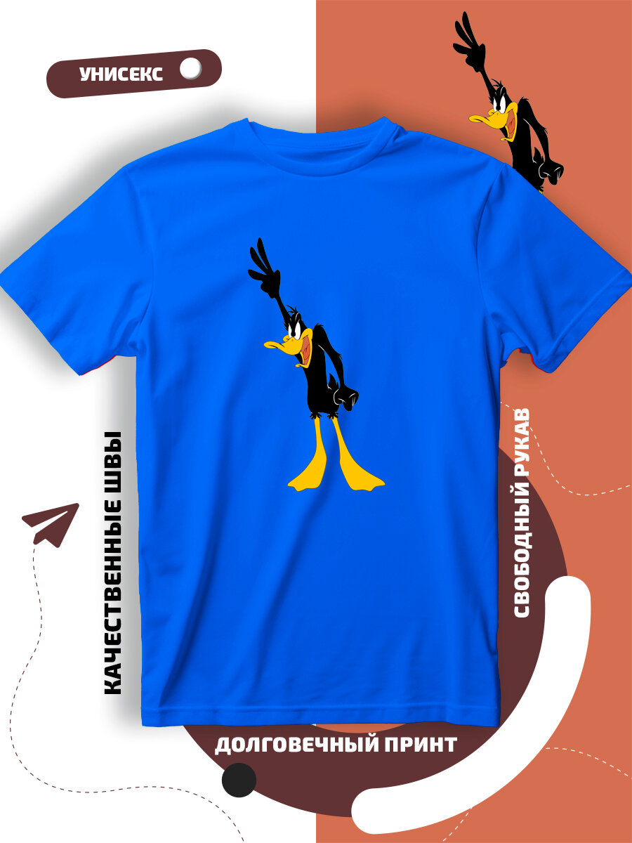 Футболка даффи дак daffy duck утка