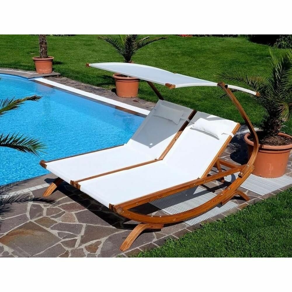 Шезлонг-лежак Мальта AFM-510 White (Afina Garden)