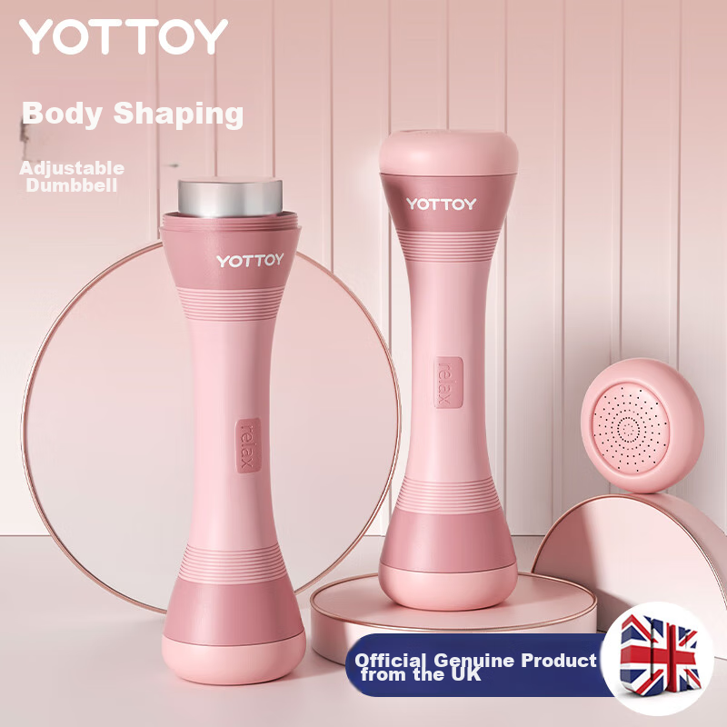 Yottoy Dumbbell, Adjustable Weight Fitness Equipment for Men And Women, Home Use, Children's Arm Muscle Training Dumbbell