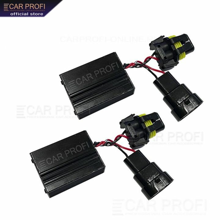 Фильтр помех CarProfi CP-CAN LED + IF HB3/HB4 (9005, 9006, 9012) c функцией обманки, (к-т 2шт.)
