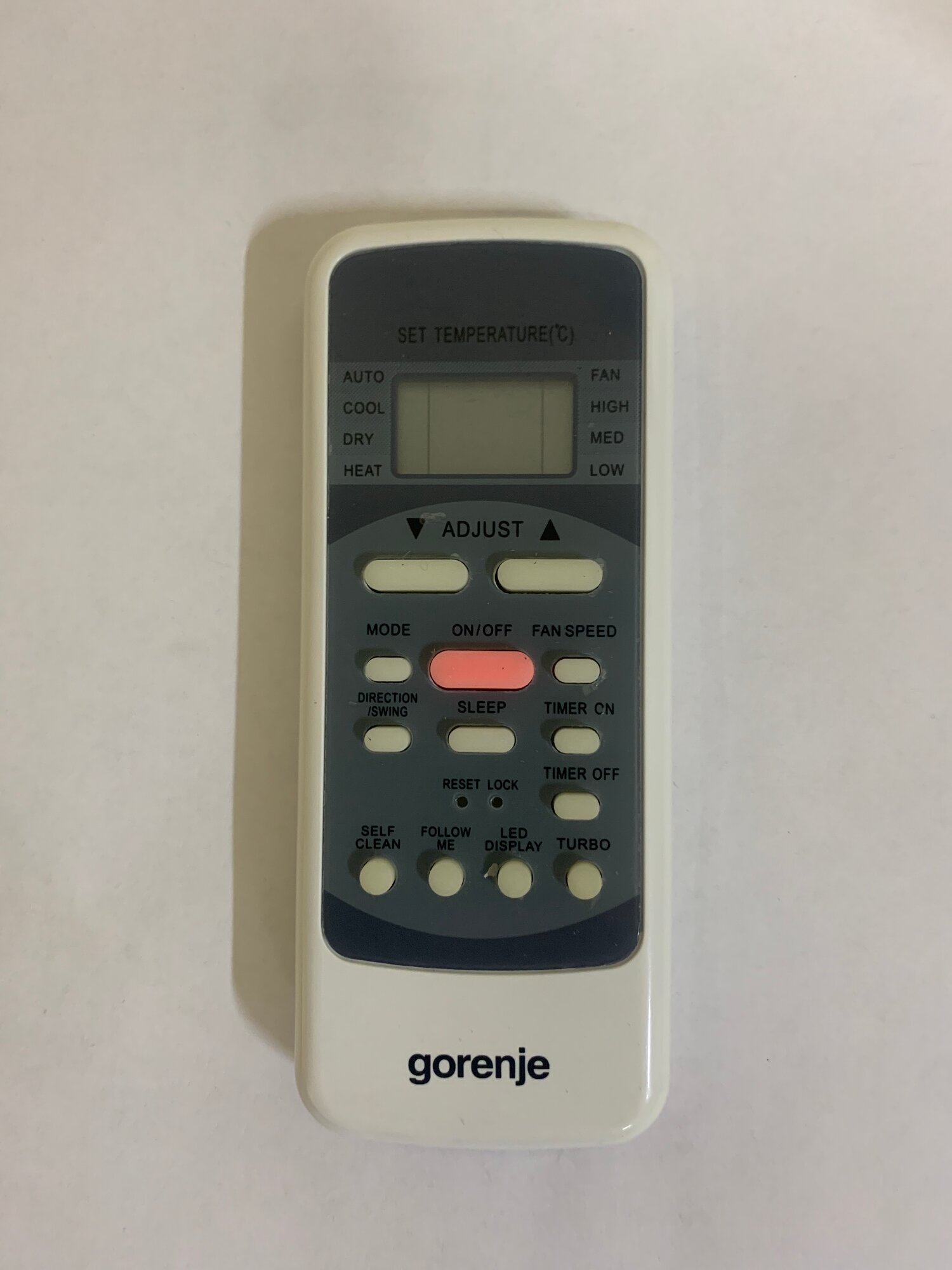 Пульт ДУ Gorenje R51I19/BGE, для кондиционеров General Climate, Gorenje