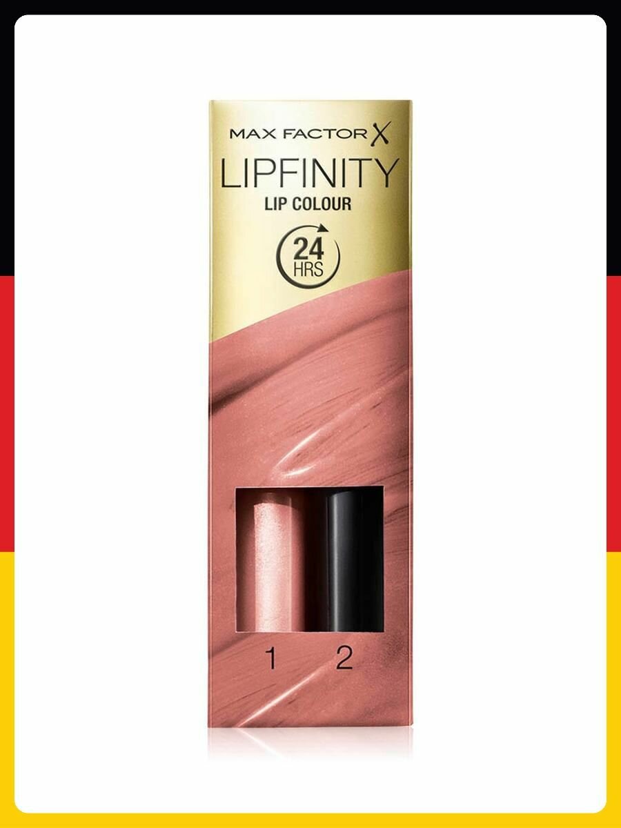 Набор для макияжа губ Max Factor Lipfinity, 2,3 мл № 160 - Замороженный