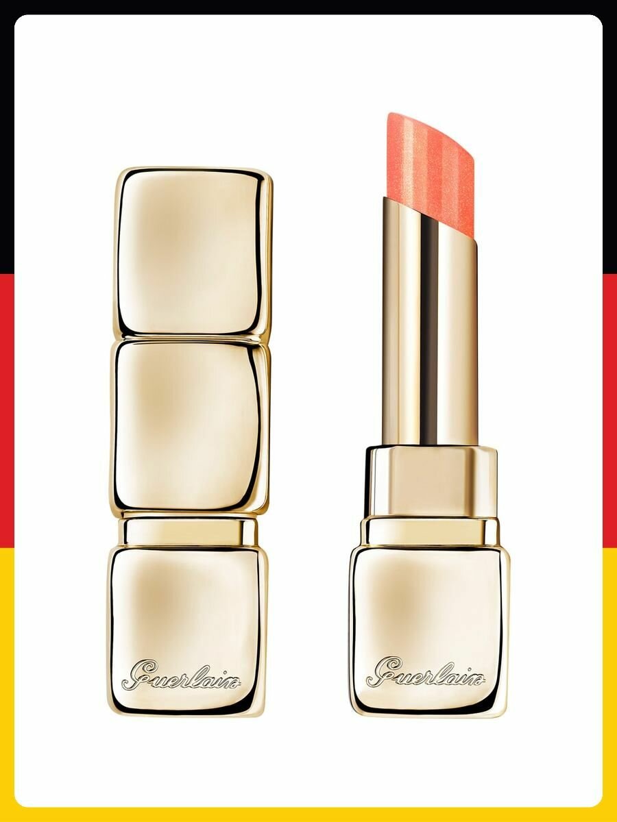 Бальзам для губ Guerlain KissKiss Bee Glow Pearly Lip Balm 389 Pearly Peach, 3.2 г